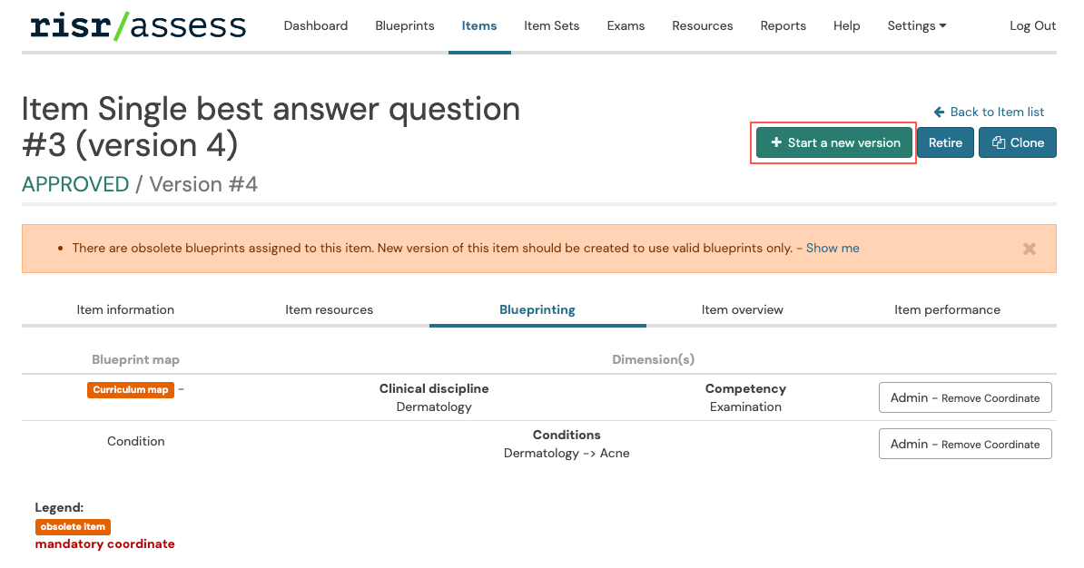 Updating blueprint dimensions/maps – risr/assess