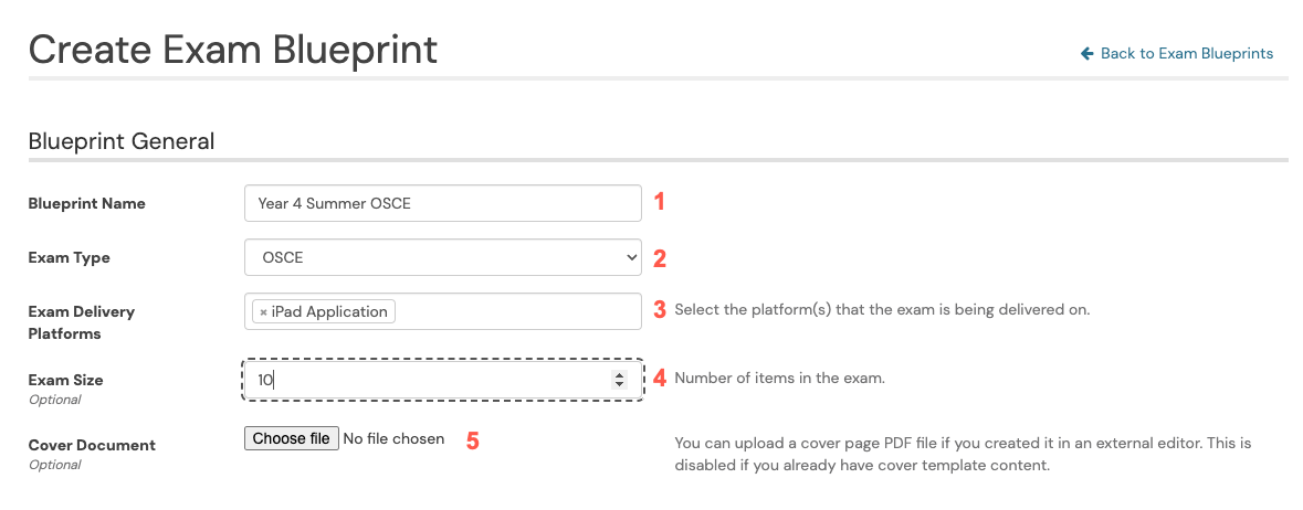 Creating exam blueprints – risr/assess