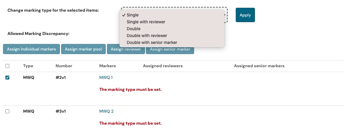 Pooled marking – risr/assess
