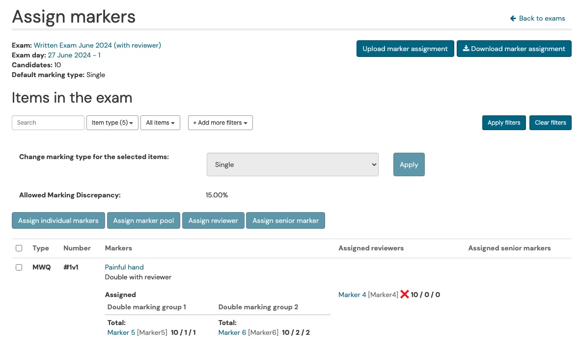 Monitoring marking activity – risr/assess