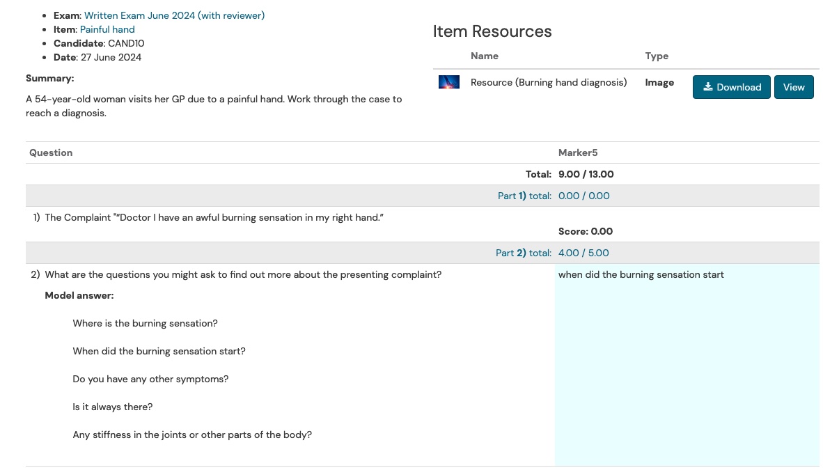 Monitoring marking activity – risr/assess