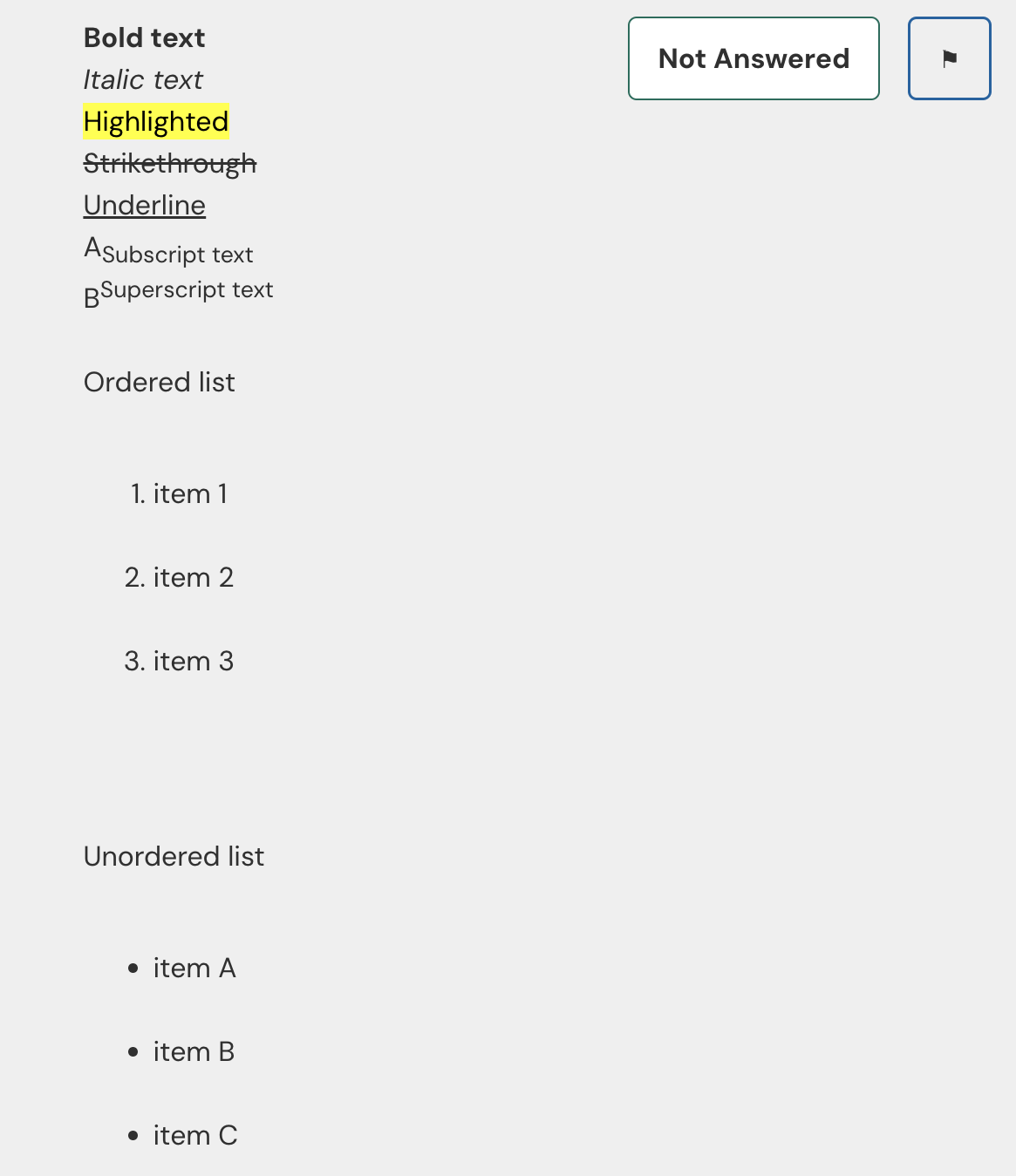 Using HTML in OSCE mark sheets – risr/assess