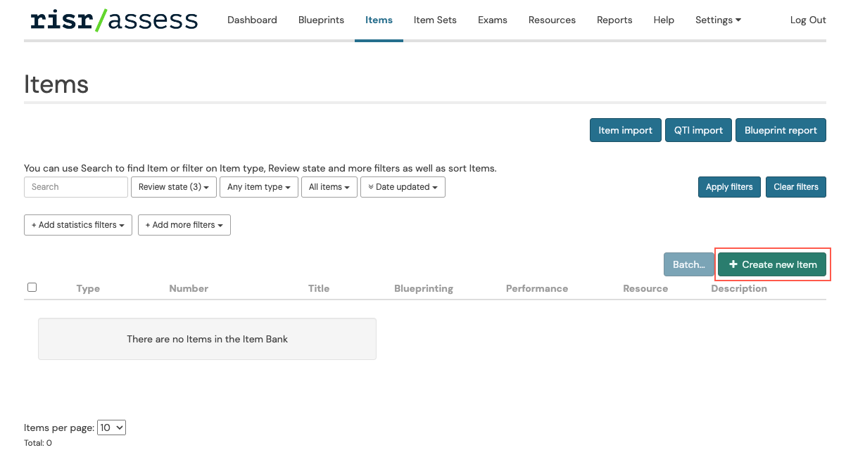 Building OSCE items – risr/assess