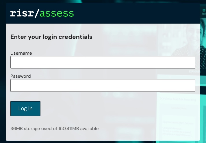 Candidate access – risr/assess