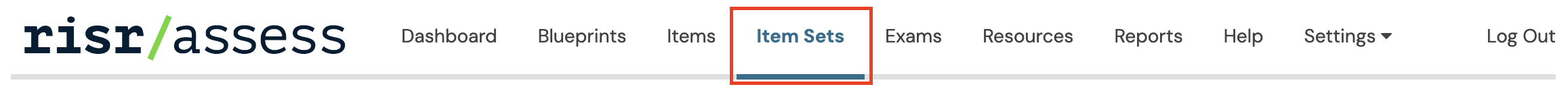 Creating an item set – risr/assess
