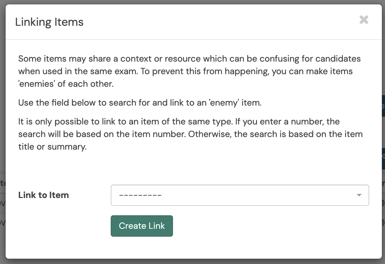 Enemy items – risr/assess