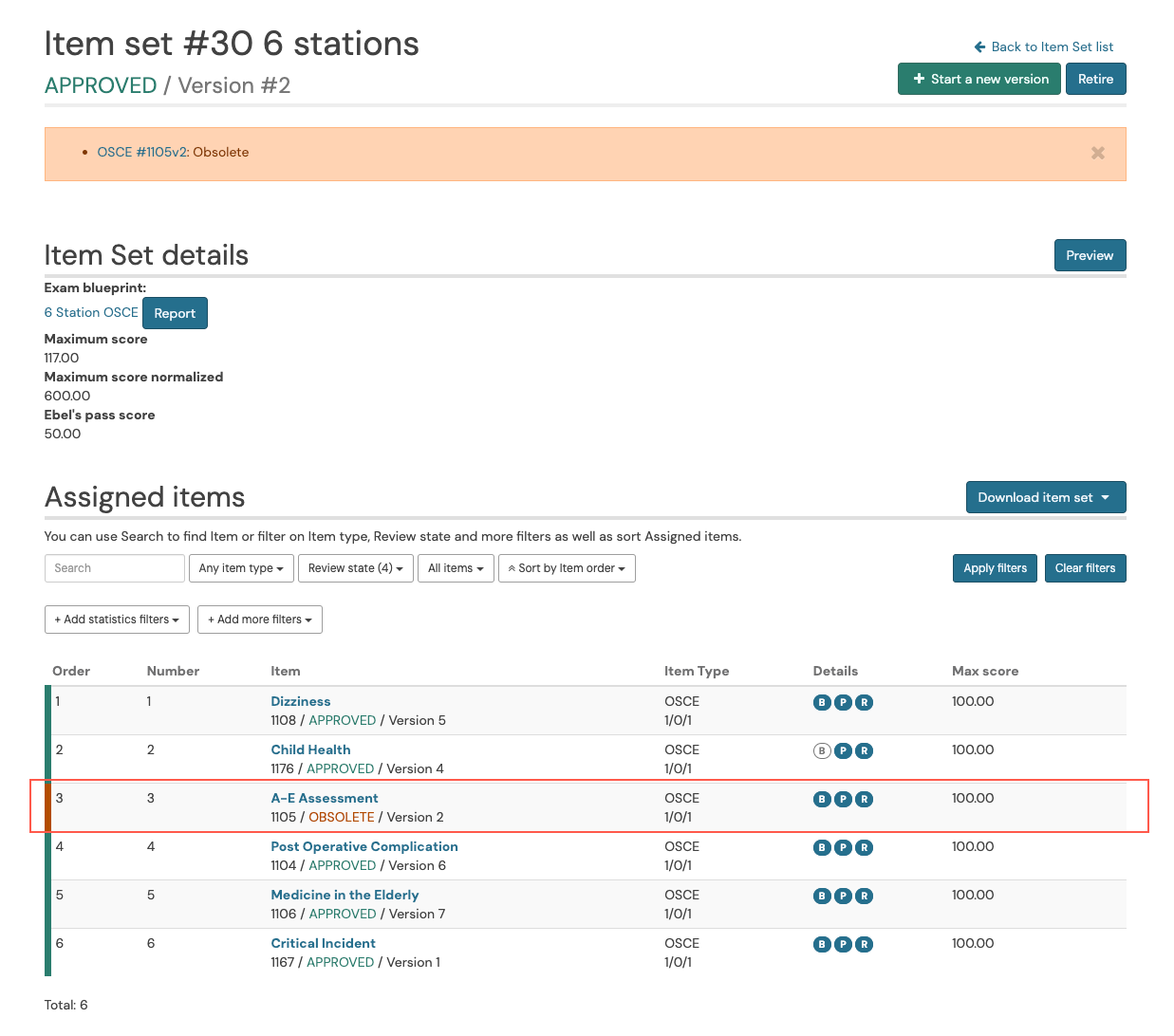 Item set version control – risr/assess