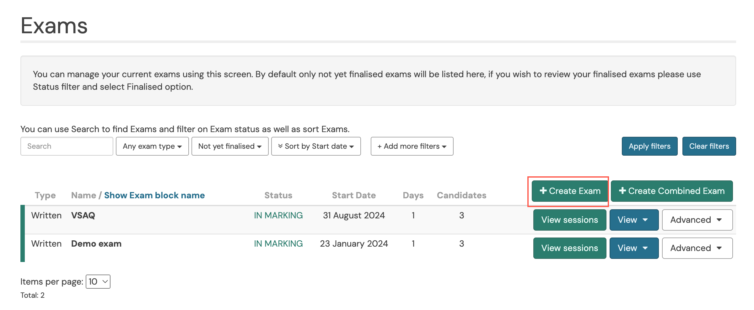 Building an exam – risr/assess