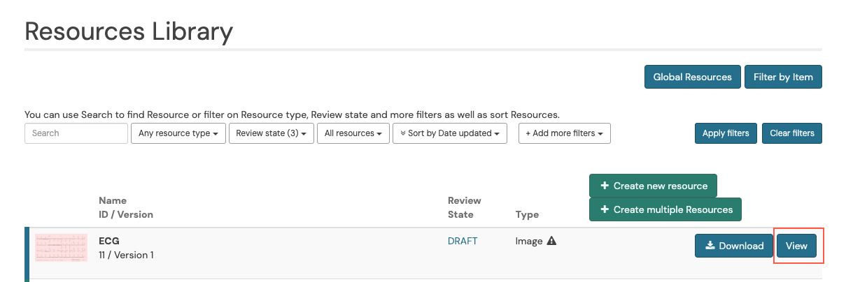 Using the resource library – risr/assess