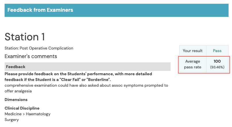 Candidate feedback report – risr/assess